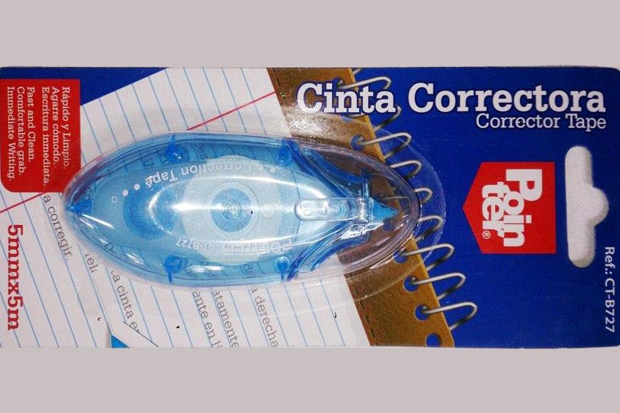 Corrector Cinta Pointer - Útiles Escolares - Productos para papelería ...
